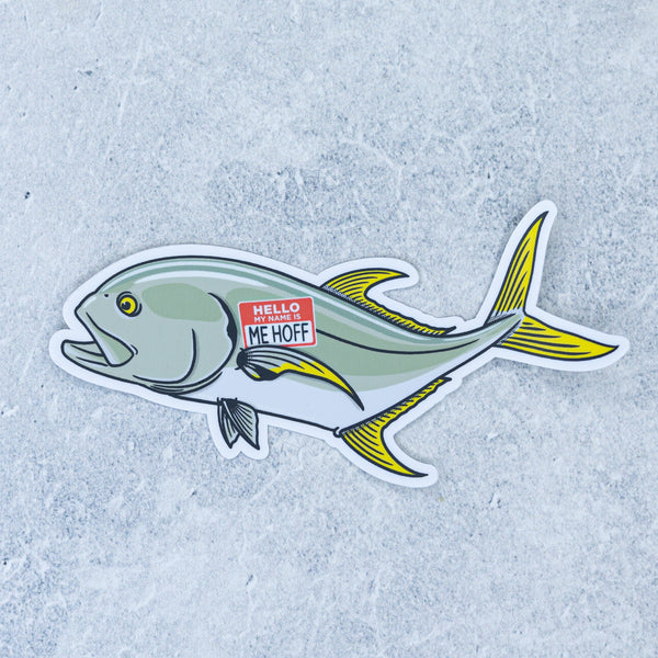 Drewlr Jack Meoff Sticker – Space Coast Flies