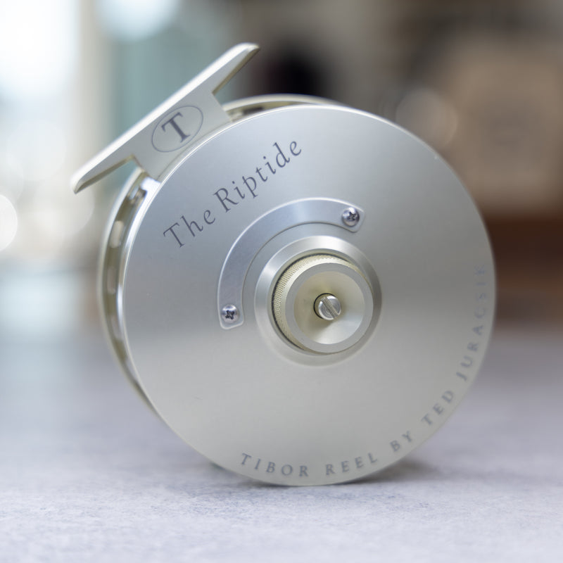Tibor Riptide Reel - Satin Gold – Space Coast Flies