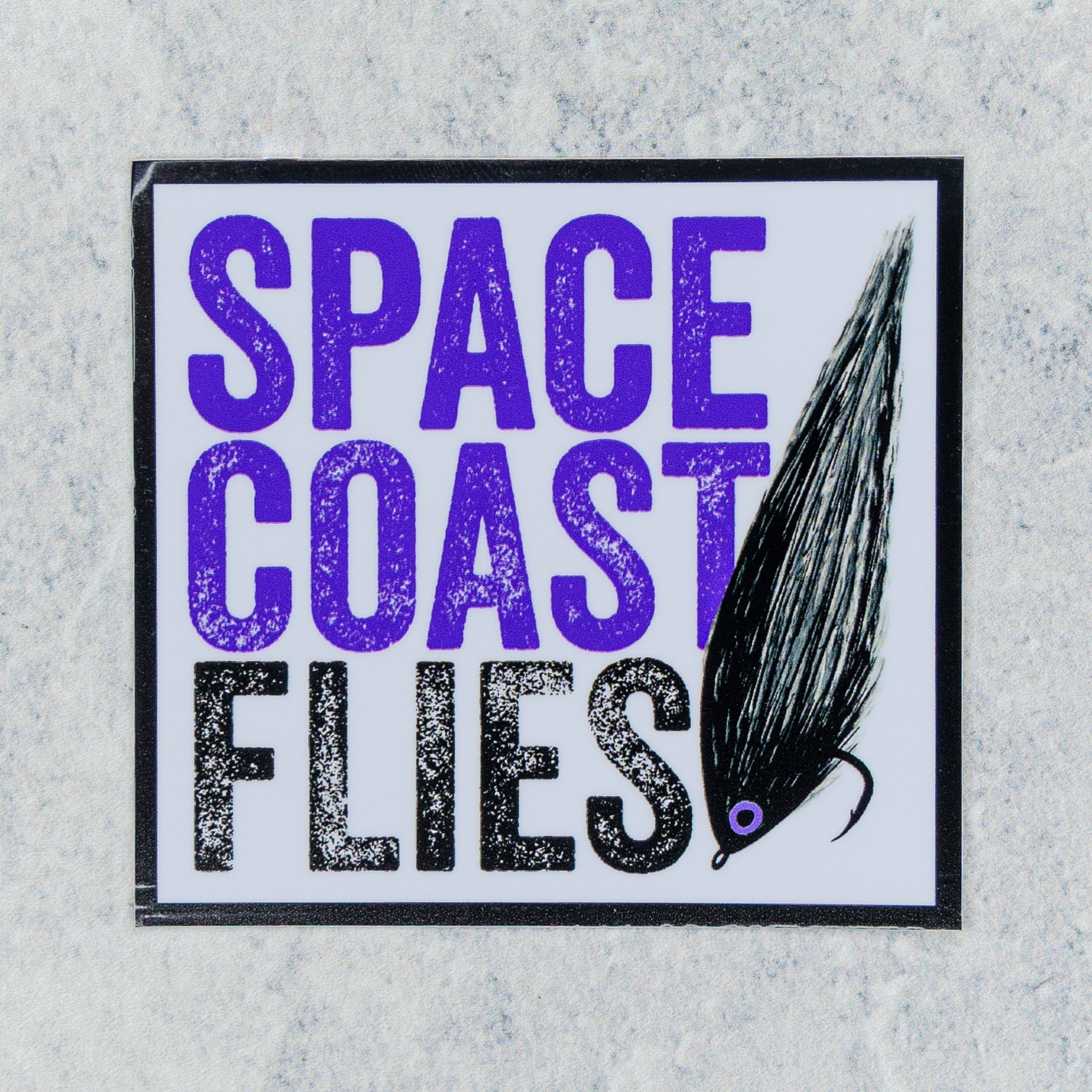 SCF Baitfish Sticker – Space Coast Flies