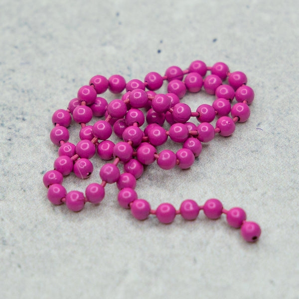 Colored Bead Chain 3.2mm – Space Coast Flies